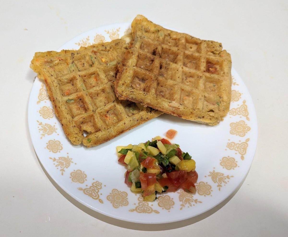 Savory Veggie Waffles – Wolfsong Diner